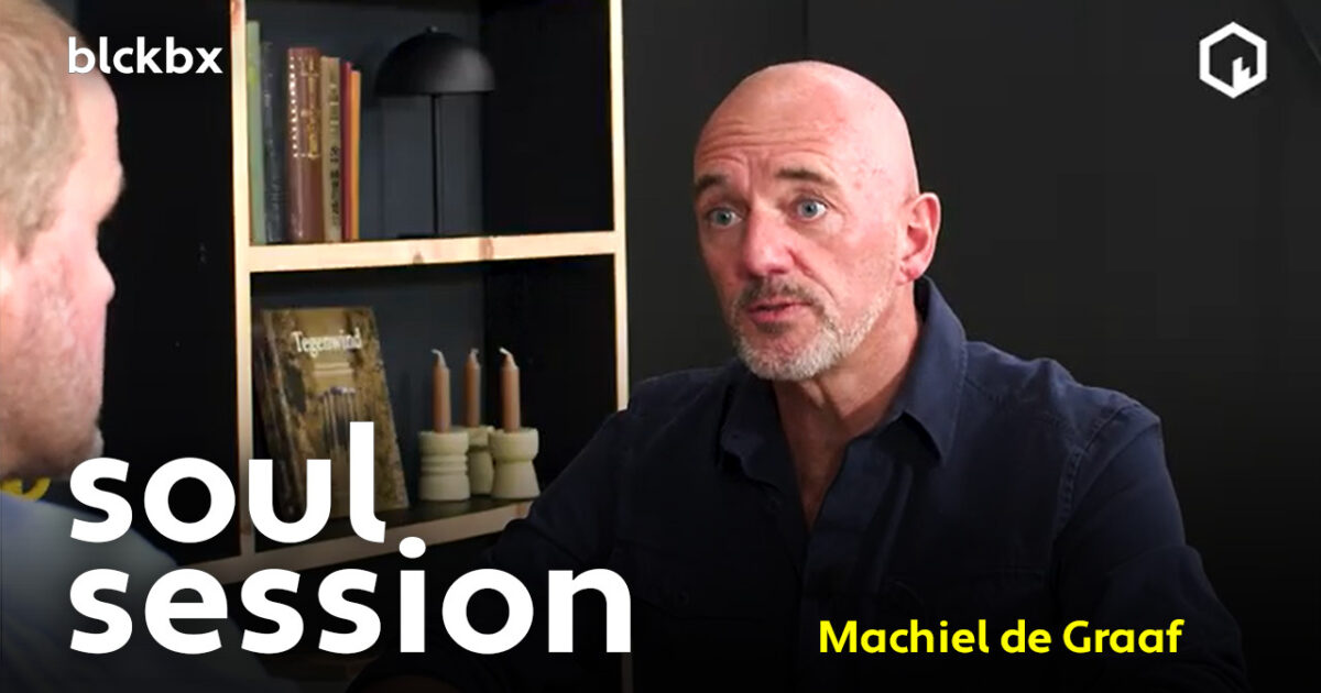 Soul Session met Machiel de Graaf: "Zo, van jou zijn we af.… | blckbx